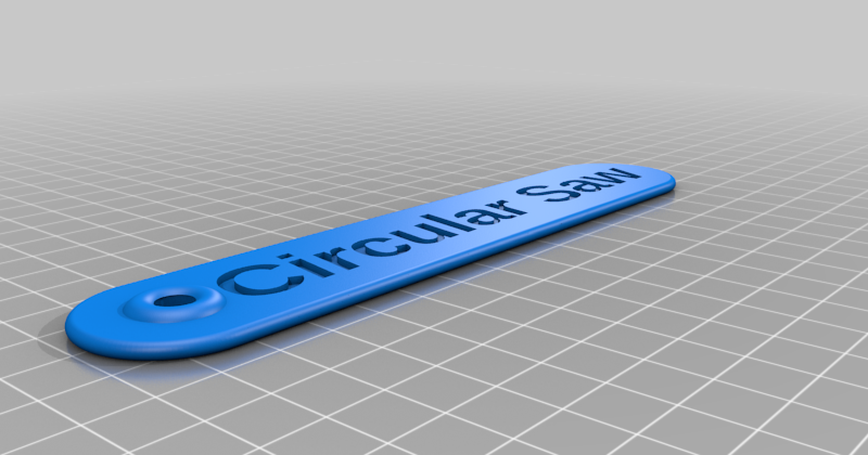 Custom tool labels by daniel green | Download free STL model ...