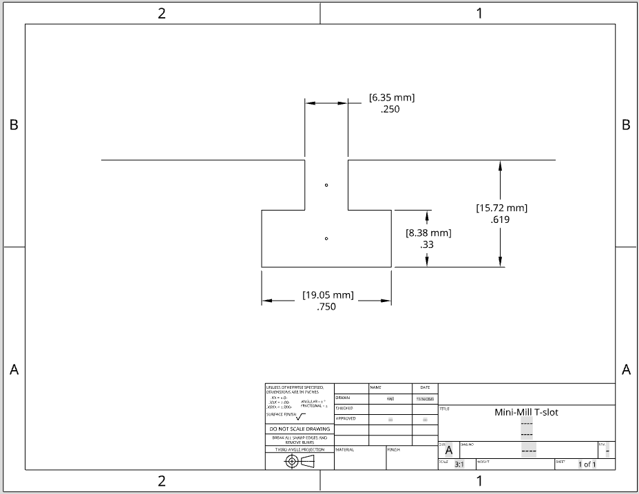 T-slot Cleaner for Mini-mill by kaje | Download free STL model ...
