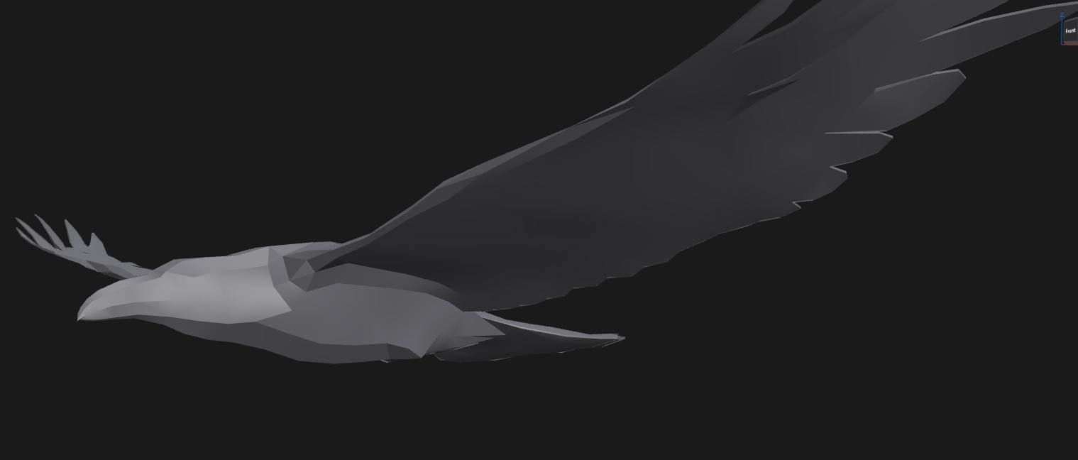 Flying Raven by Tyler Cramer | Download free STL model | Printables.com