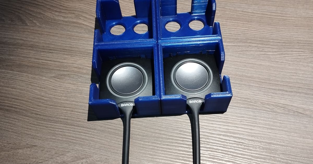 Clickshare dongle caddy with magnetic connection by Christian ...