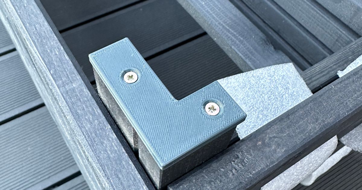 Balcony Planter Box Riser by Cojoj | Download free STL model ...