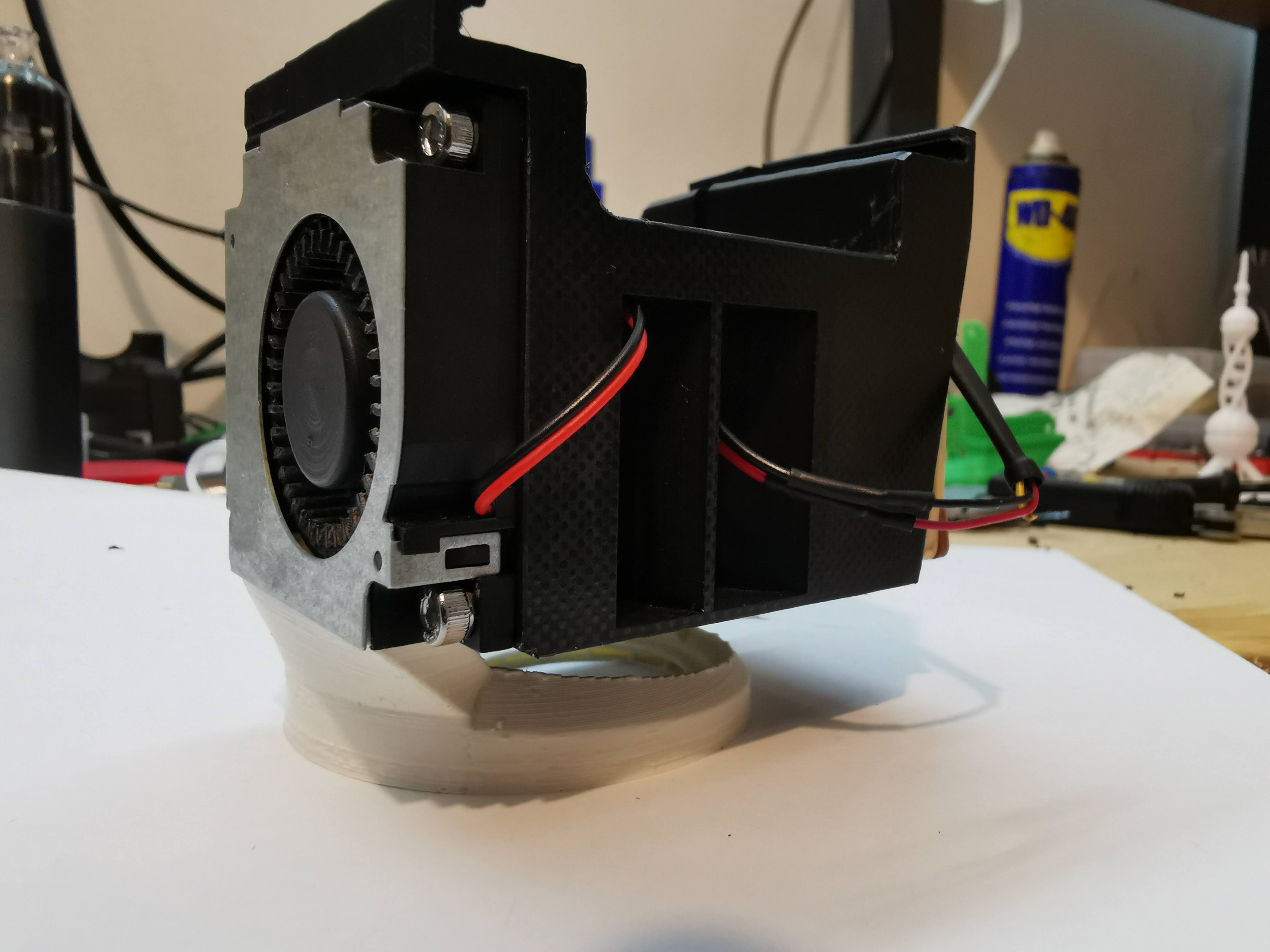 Anycubic i3 mega Hotend fan box (also Mega-S, Mega-X, Full Metal ...