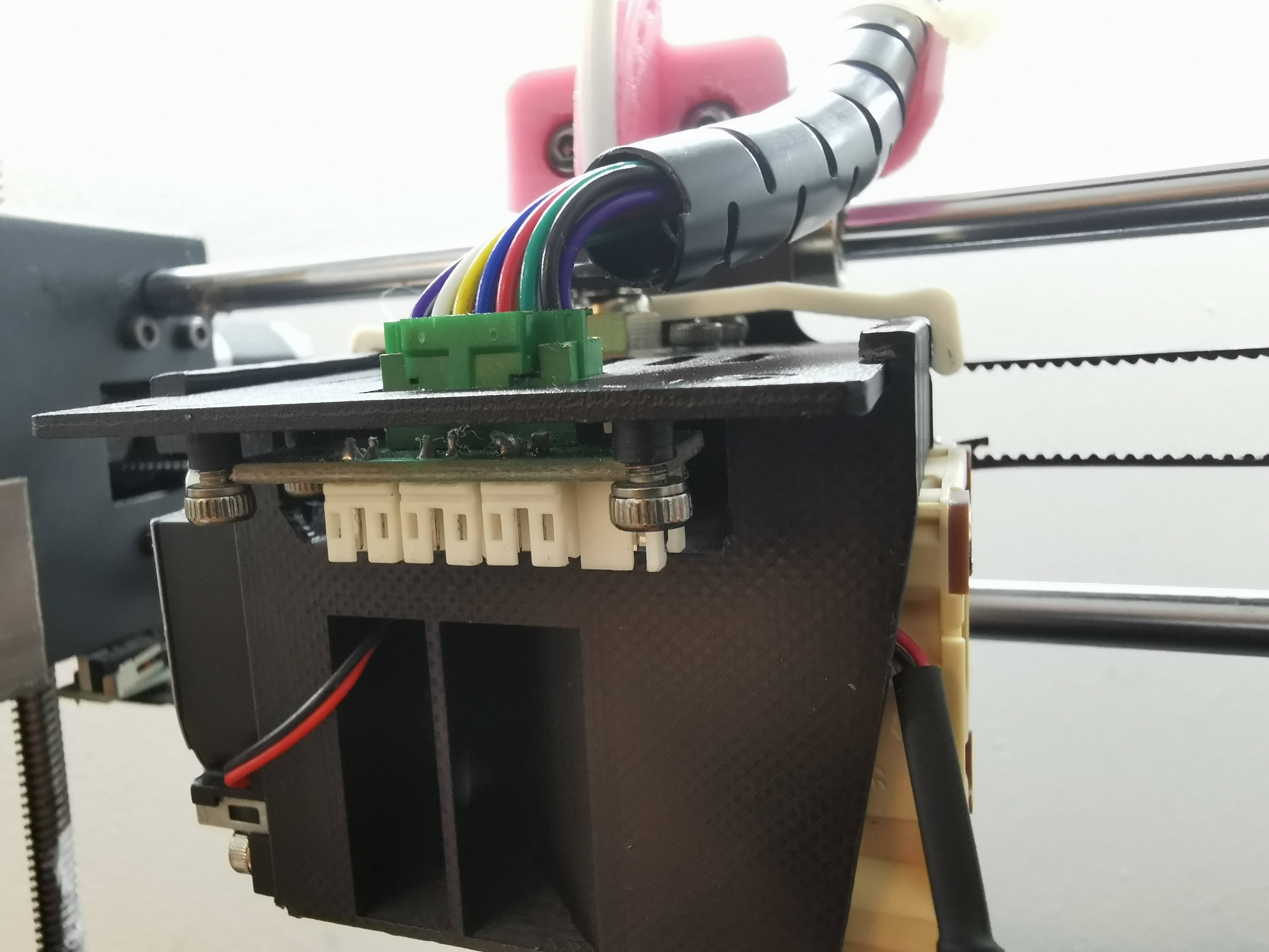 Anycubic i3 mega Hotend fan box (also Mega-S, Mega-X, Full Metal ...