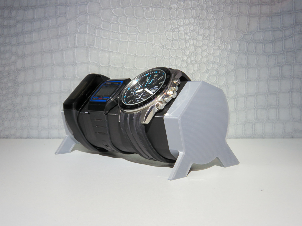 Customizable watch stand by VANU-3D | Download free STL model ...