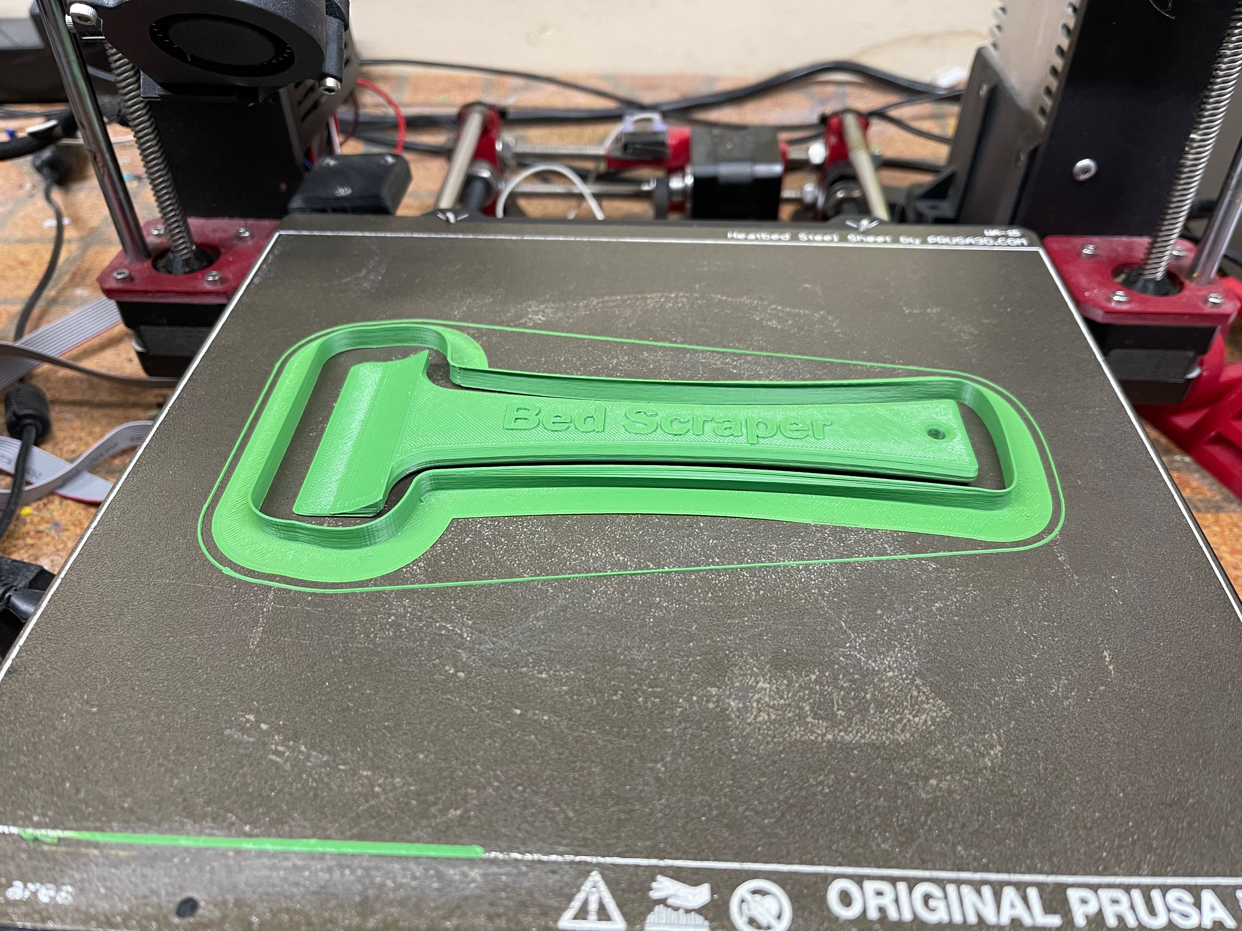 Arced Bed Scraper by Lopatka | Download free STL model | Printables.com