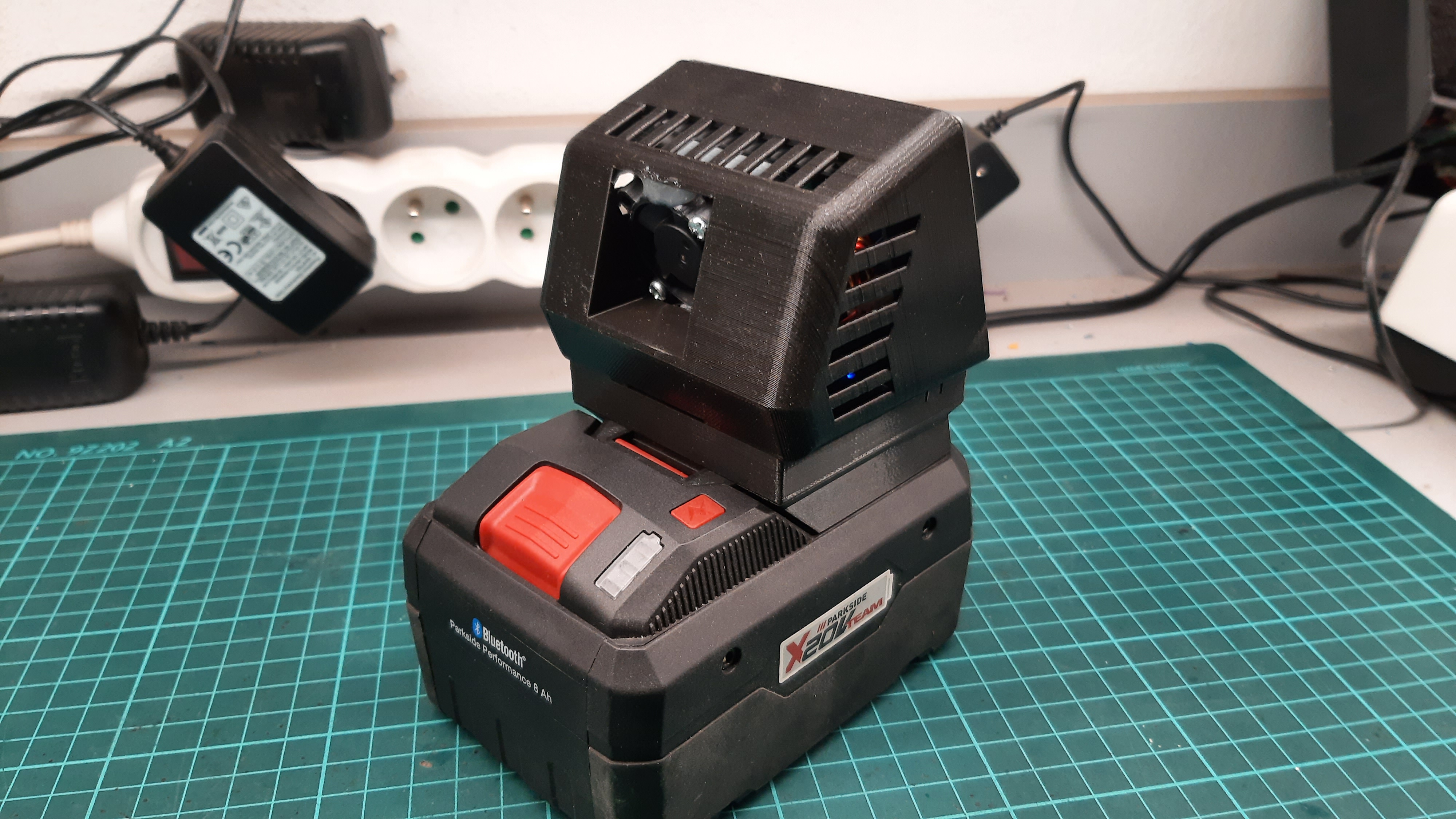 Parkside X20V - ZK-5KX power supply by Lišák | Download free STL model ...