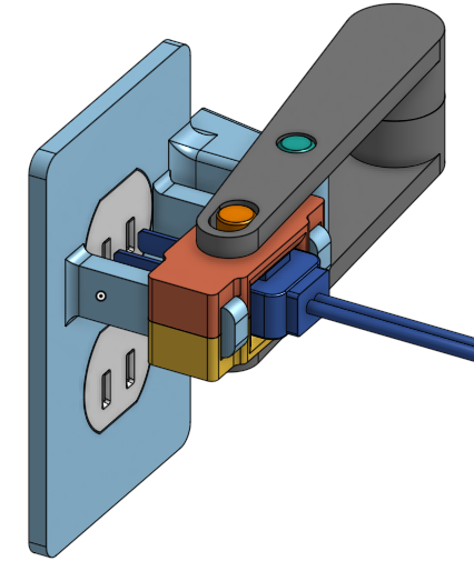 Electric plug lever by Sylvain L. | Download free STL model ...