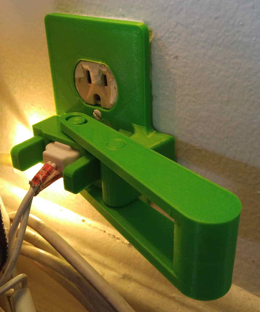 Electric plug lever by Sylvain L. | Download free STL model ...