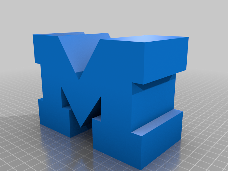 Michigan M Desktop Storage System by Candyhog | Download free STL model ...