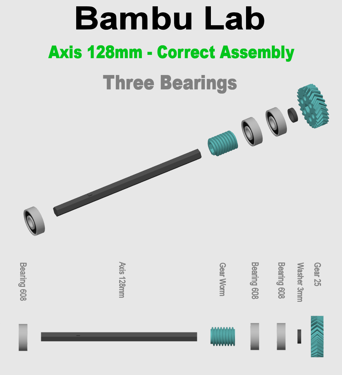 Bambu Lab Filament Spool Winder - Upgraded All Gears and Axes by STORM ...