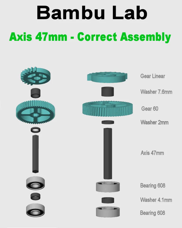 Bambu Lab Filament Spool Winder - Upgraded All Gears and Axes by STORM ...