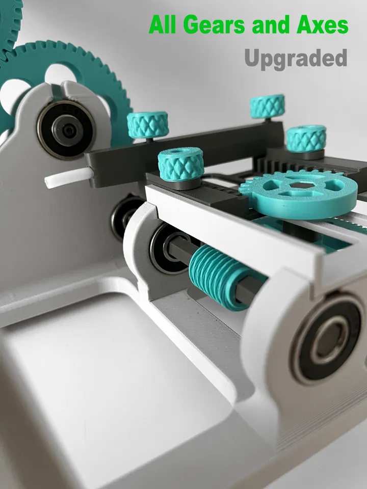 Bambu Lab Filament Spool Winder - Upgraded All Gears and Axes by STORM ...
