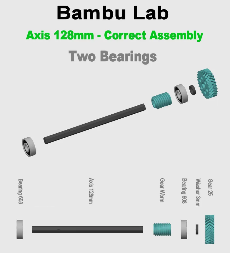 Bambu Lab Filament Spool Winder - Upgraded All Gears and Axes by STORM ...