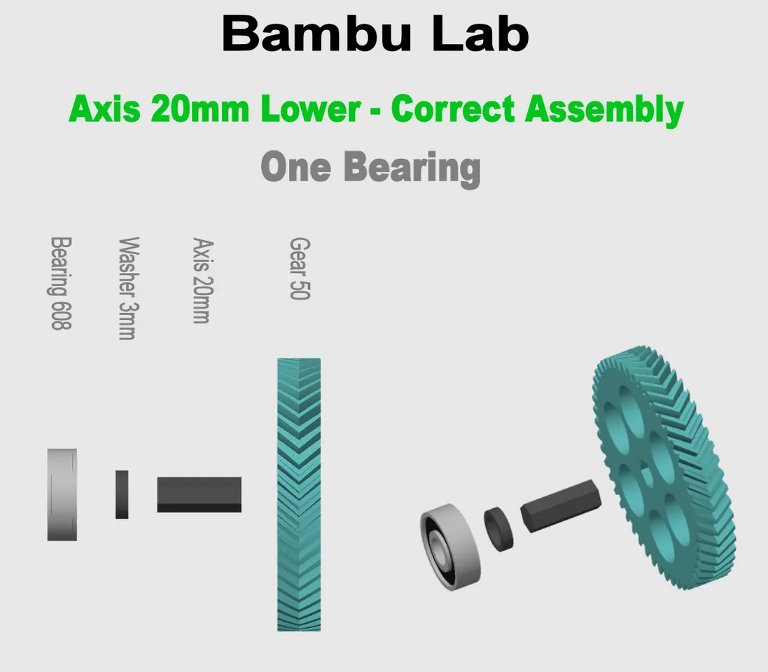 Bambu Lab Filament Spool Winder - Upgraded All Gears and Axes by STORM ...