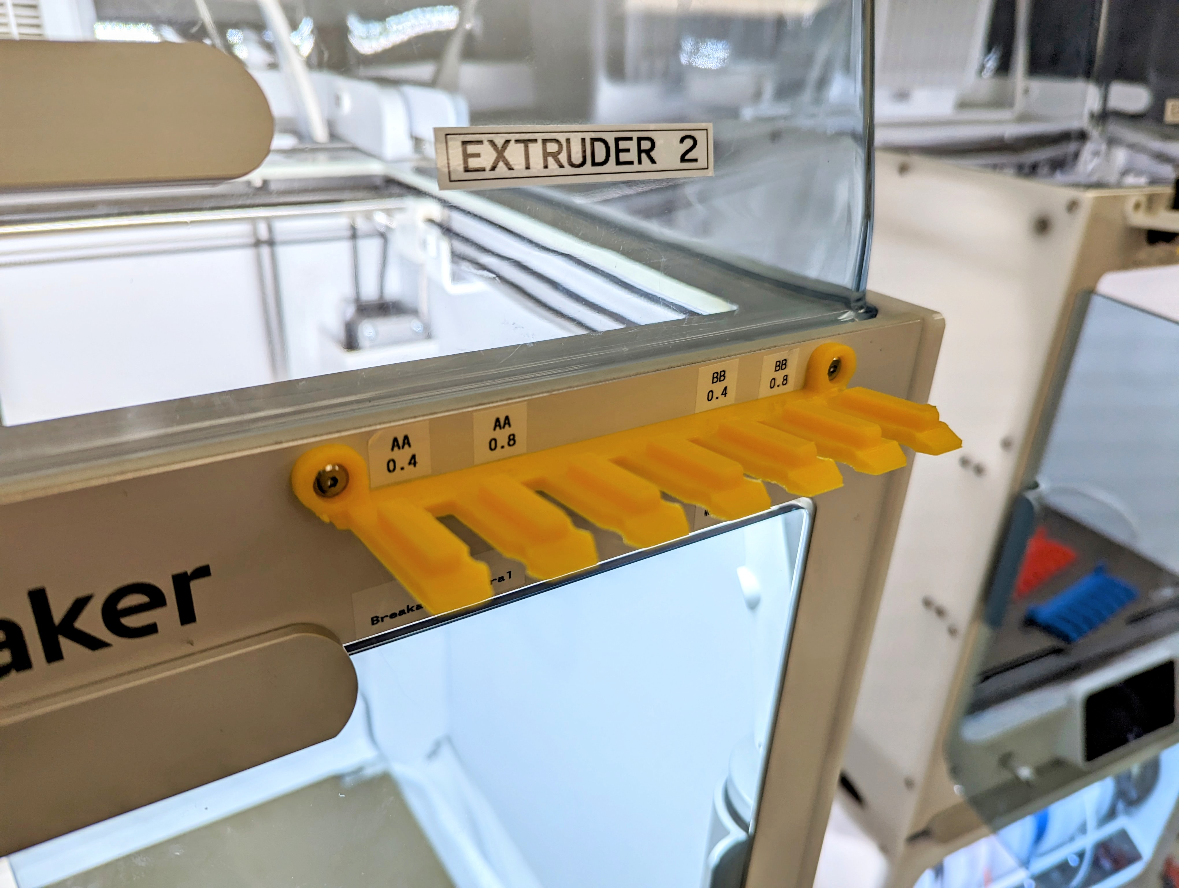Print core holder (Ultimaker S-series) by Thibo-do-it | Download free ...