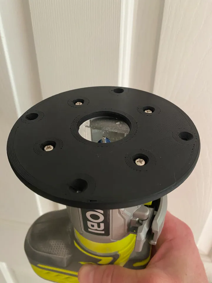 Ryobi Portable Router table insert by Spruce Hill Studio | Download ...