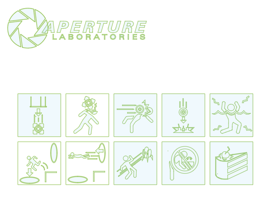 Portal SVG design files by How2Texan | Download free STL model ...