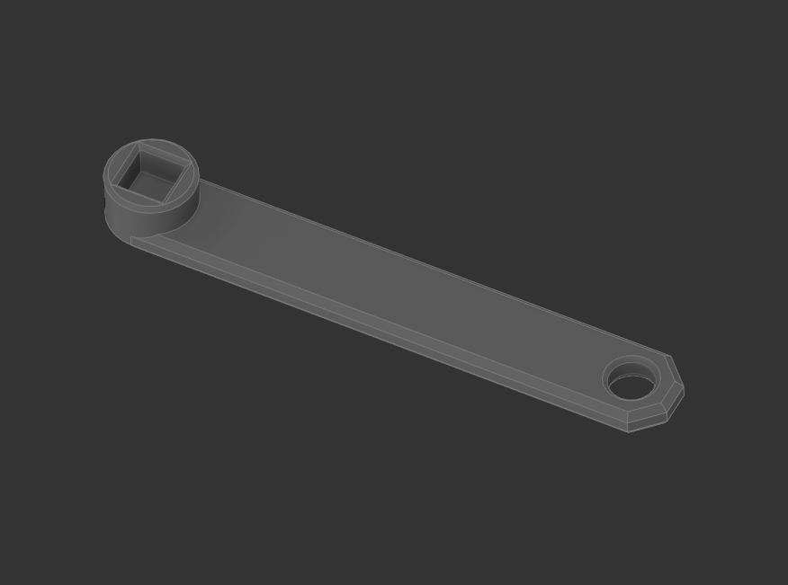 Thin Radiator Bleed Key by Extrutim | Download free STL model ...