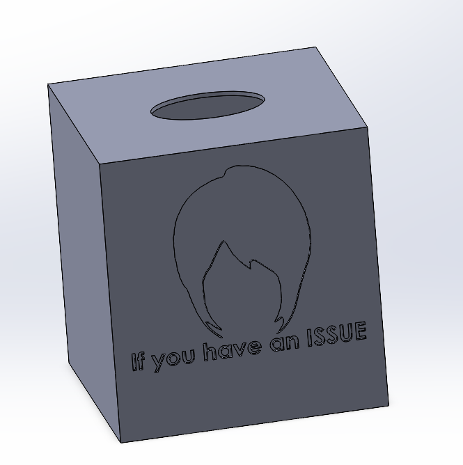 Karen Tissue Issues by Engineer997 | Download free STL model | Printables.com