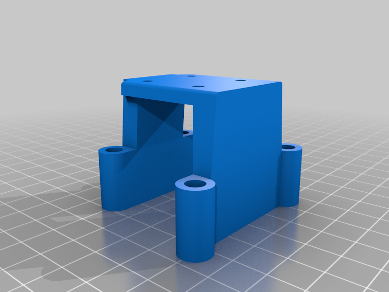 ender 6 linear rail extruder mounting bracket by Geoff Fuller ...