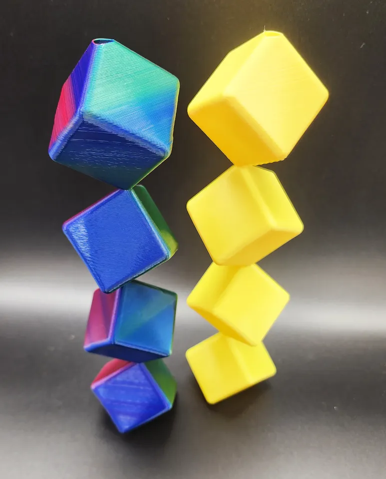Sugar Cube Stack Vase Mode by Triple G Workshop | Download free STL ...