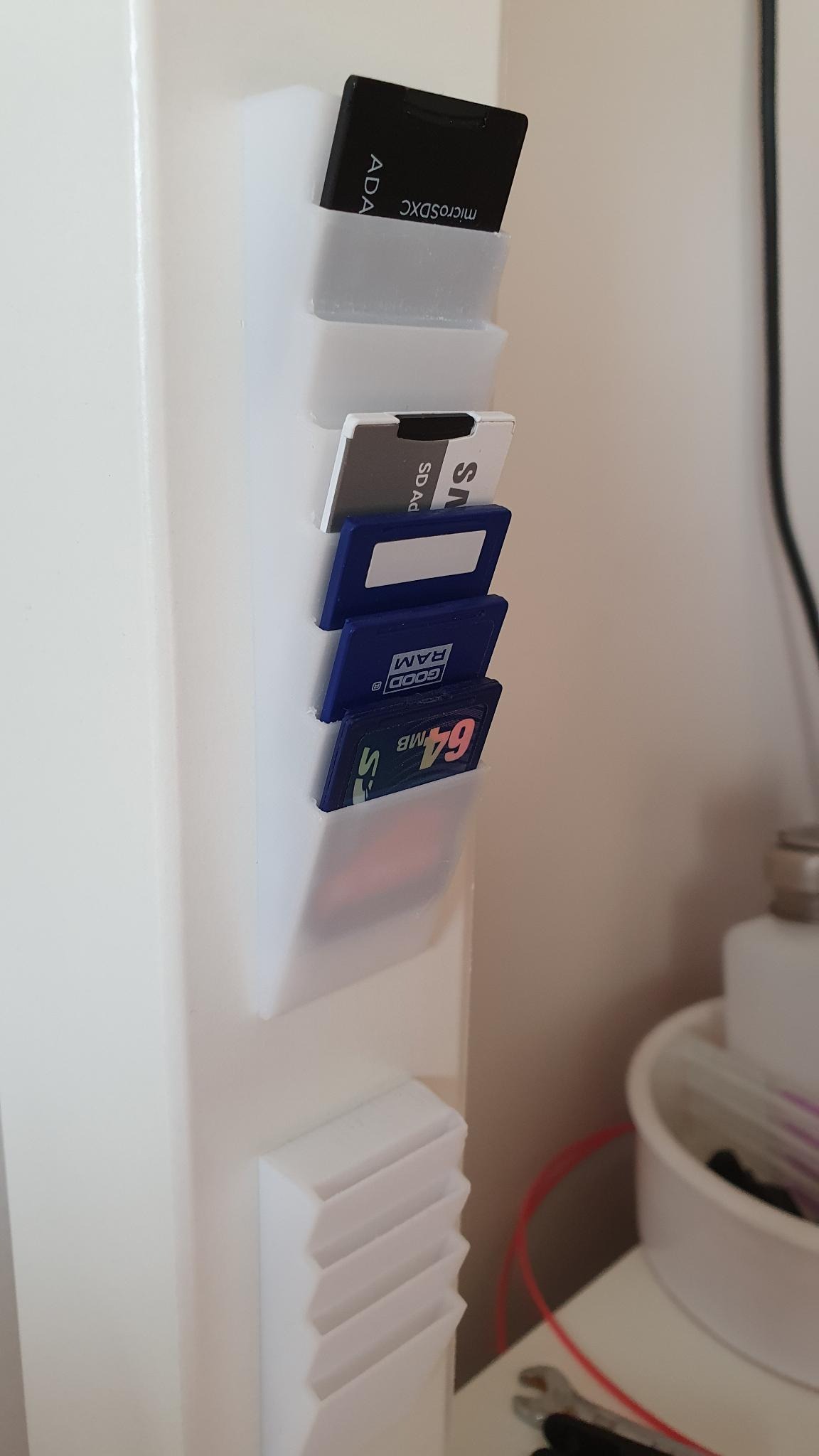 SD card rack by reivax | Download free STL model | Printables.com