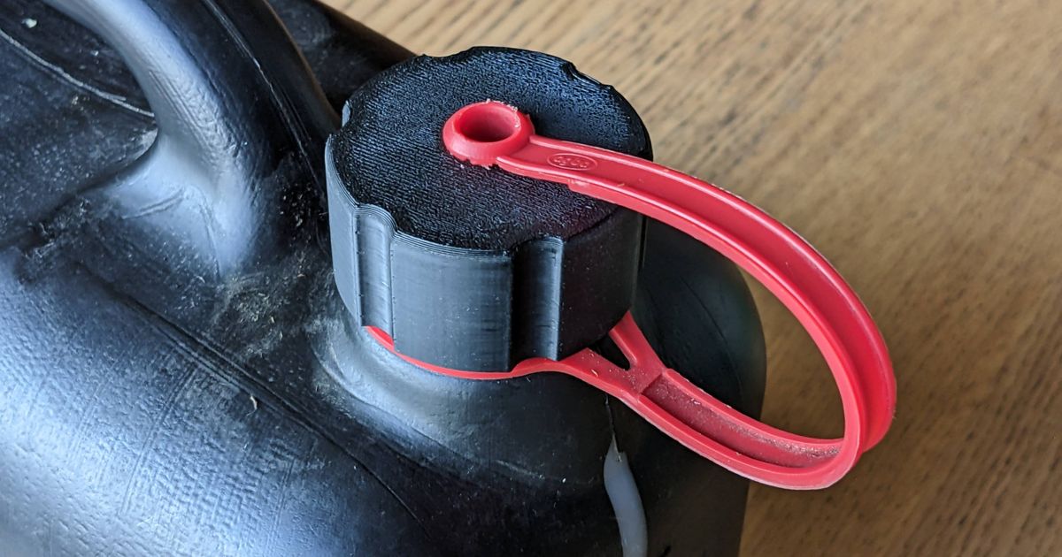 Gas Can Cap von scenek | Kostenloses STL-Modell herunterladen ...