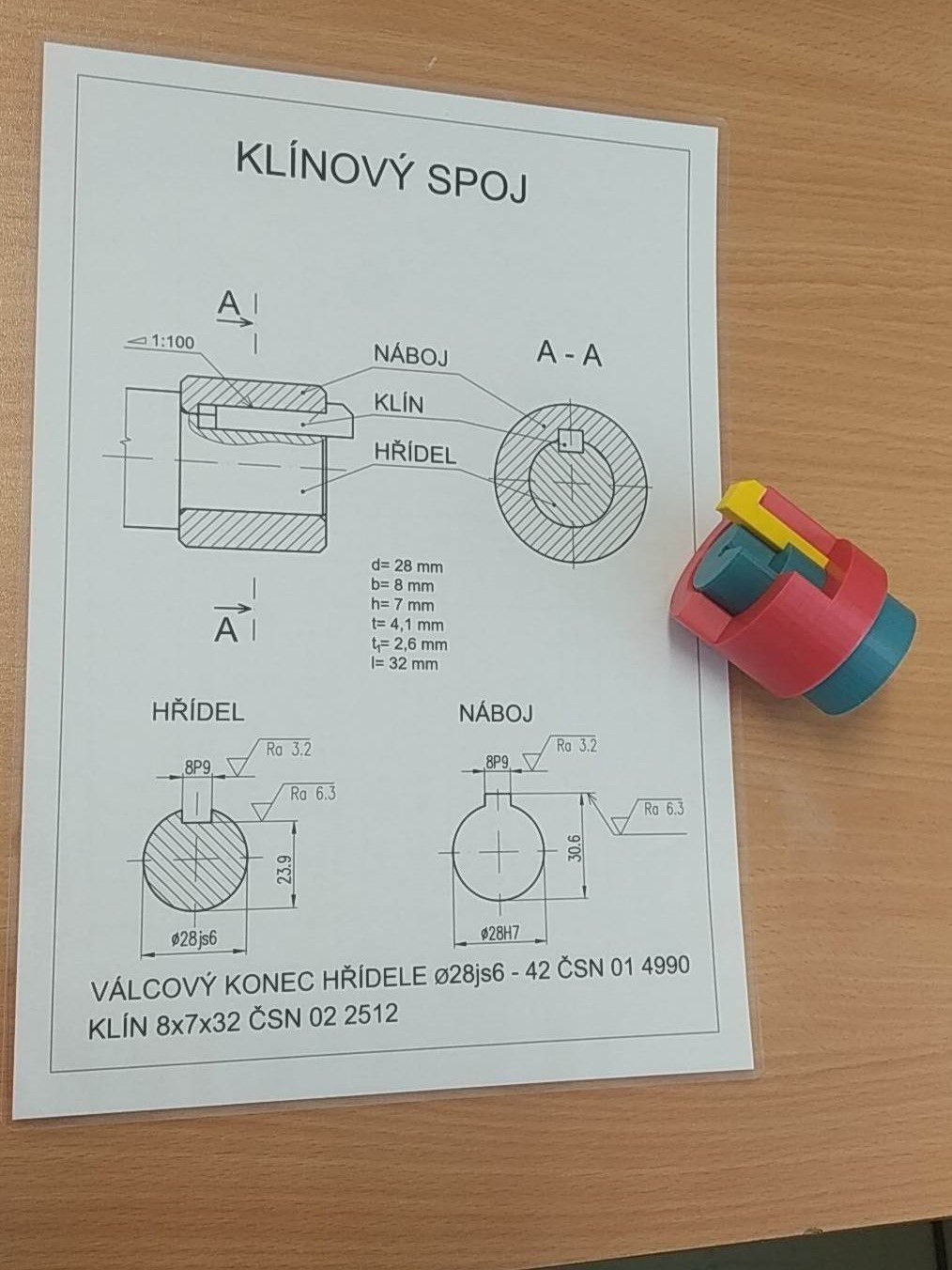 Klínový spoj by SPŠS VSETÍN | Download free STL model | Printables.com