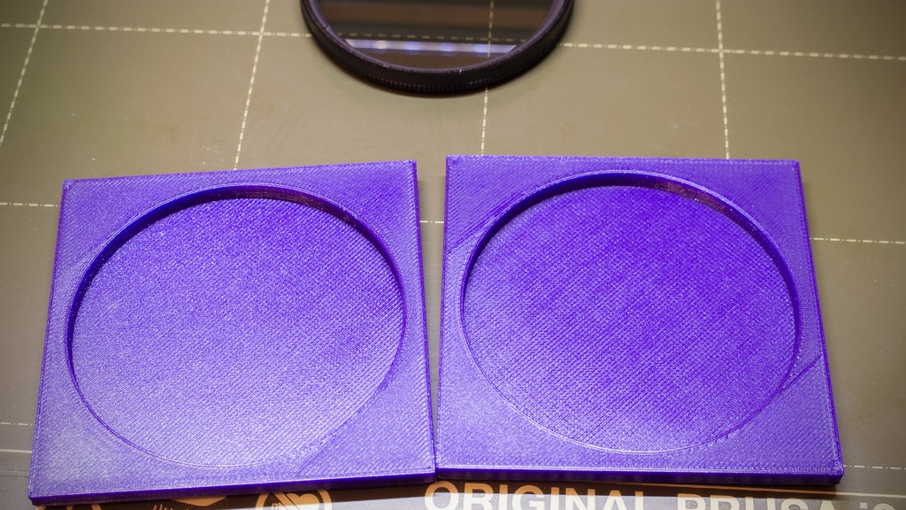 Magnetic filter box CPL 58mm by Lucas G. | Download free STL model ...