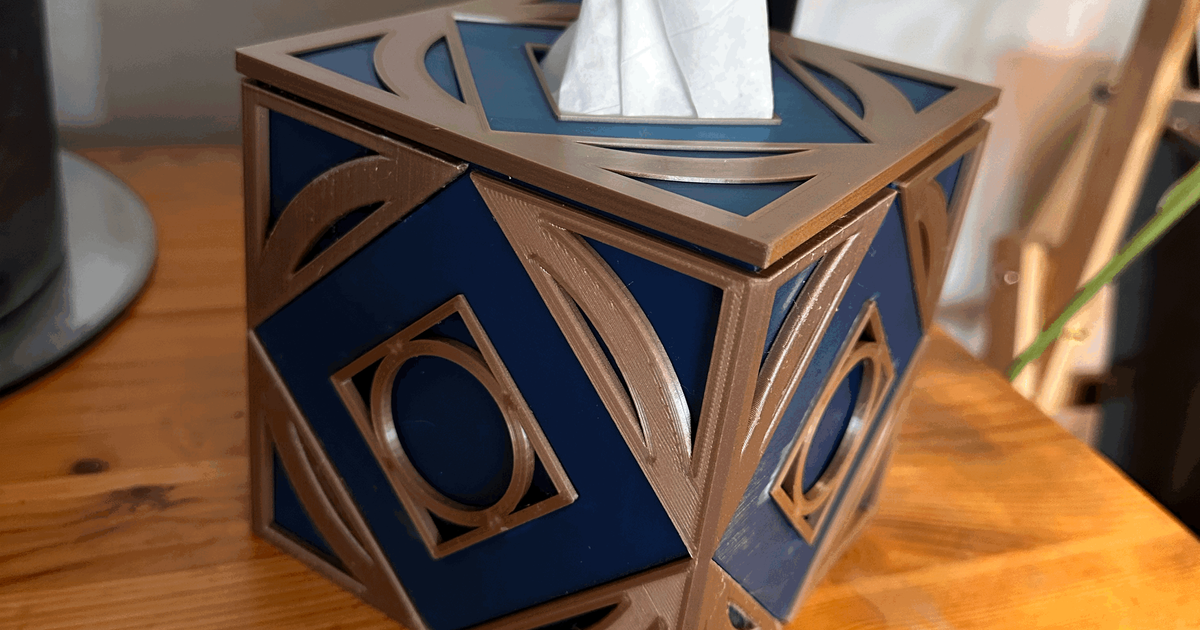 Jedi Holocron Tissue Box by Lee Roberts | Download free STL model ...
