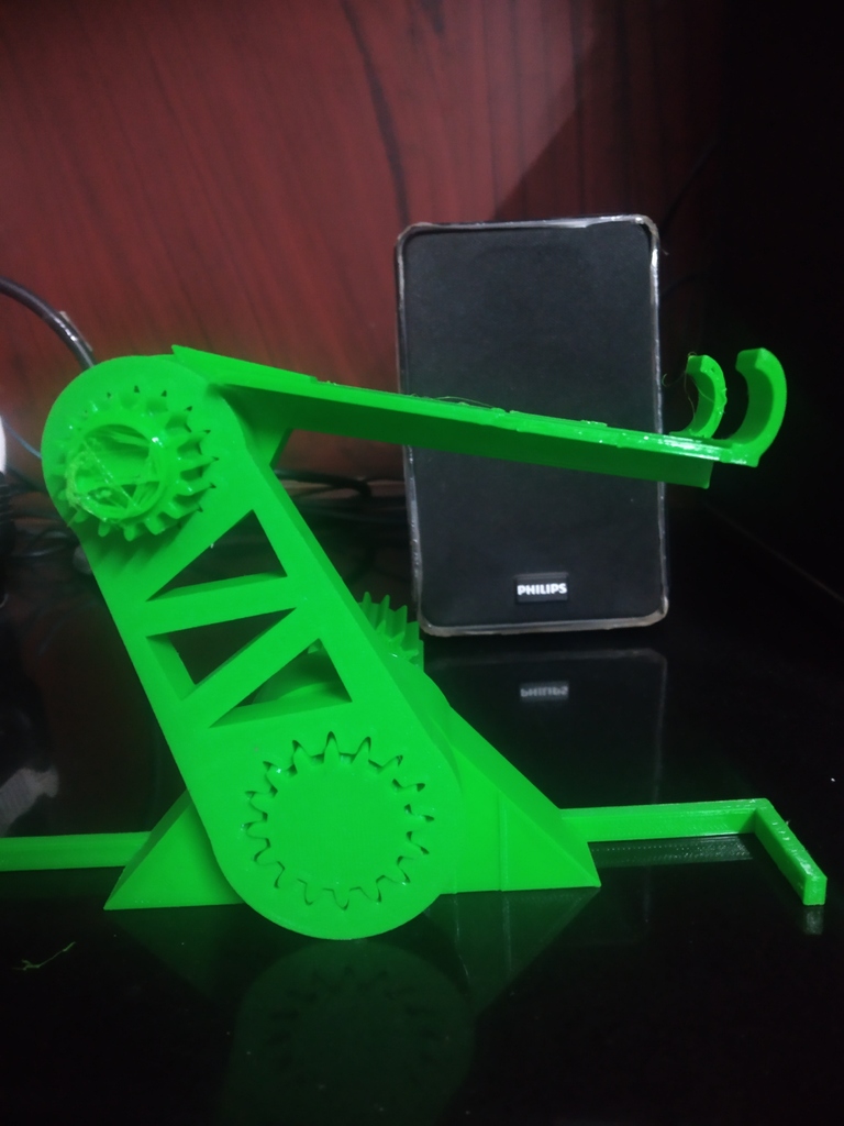 simple adjustable phone stand by C | Download free STL model ...