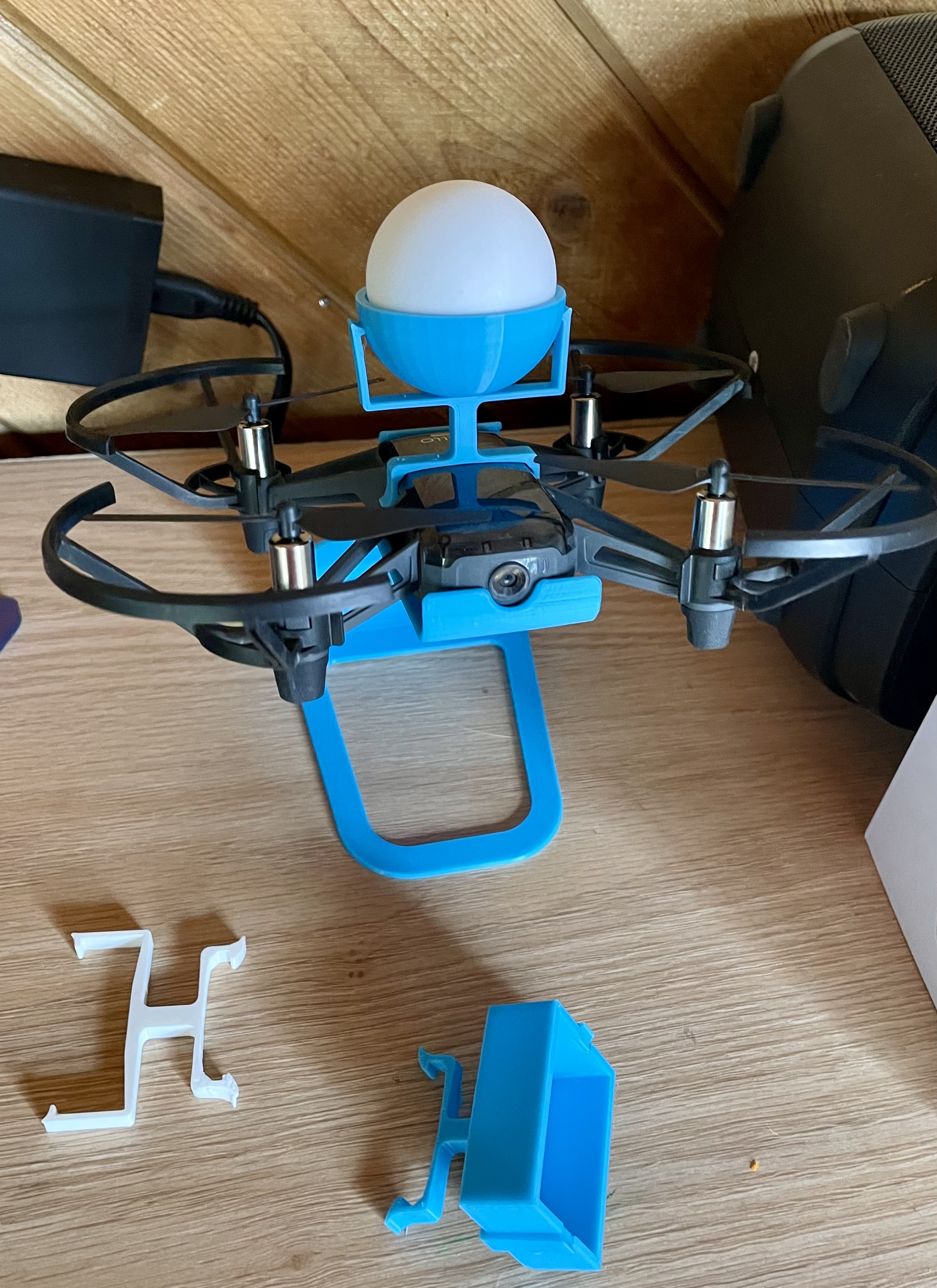 Tello Ryze Drone Payload System by XL3 | Download free STL model ...