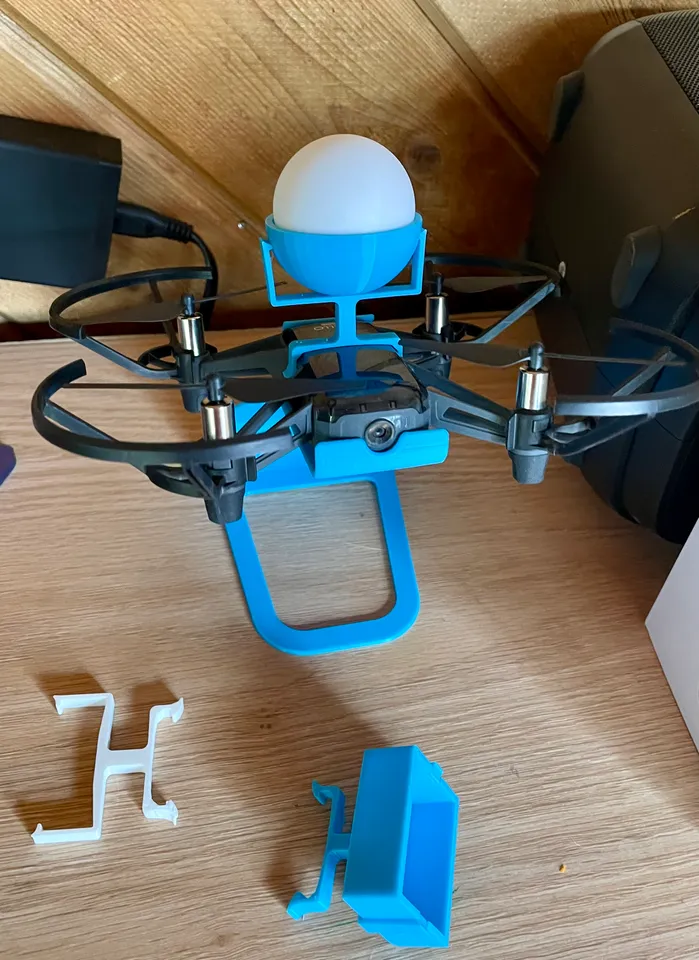 Tello Ryze Drone Payload System by XL3 | Download free STL model ...