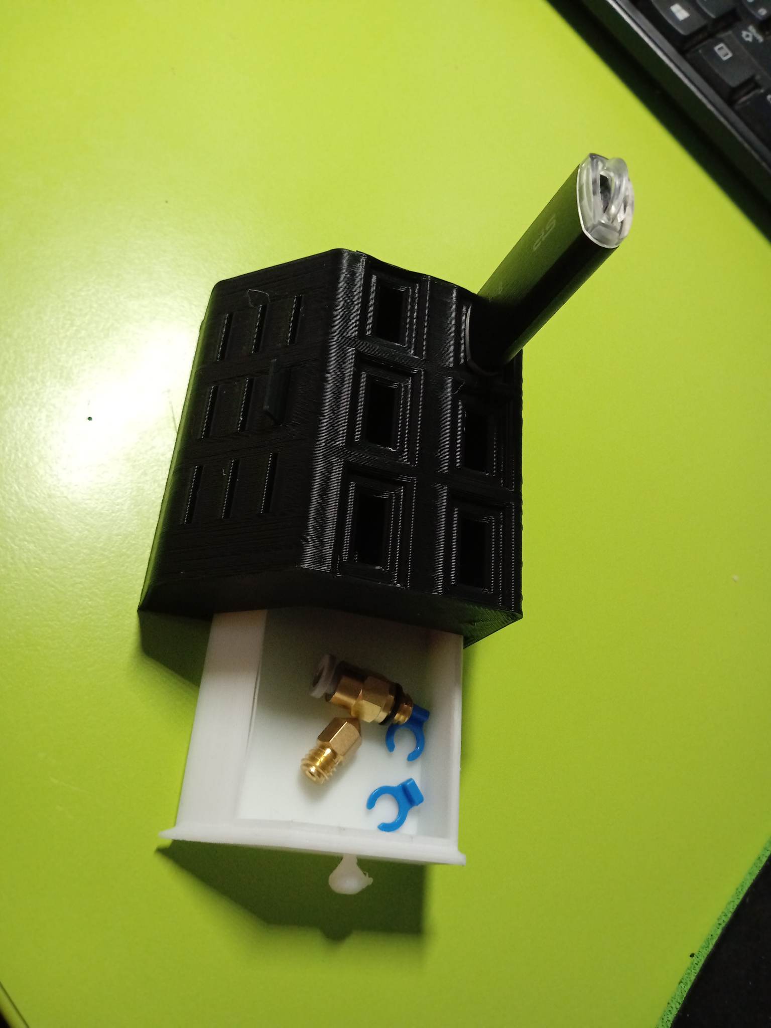 MicroSD and USB holder with shelf space by whiz | Download free STL ...