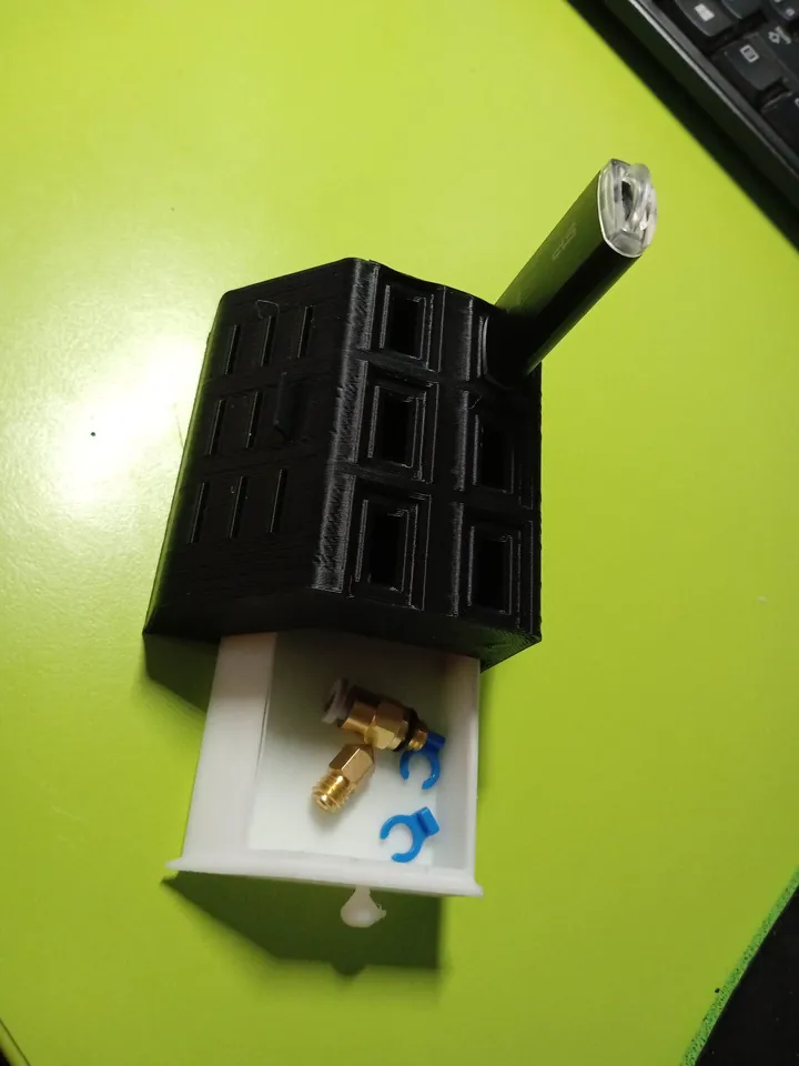 MicroSD and USB holder with shelf space by whiz | Download free STL ...