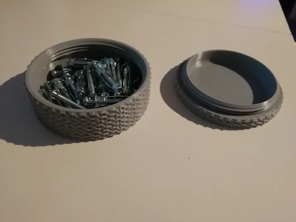 Simple screw box by vanson | Download free STL model | Printables.com