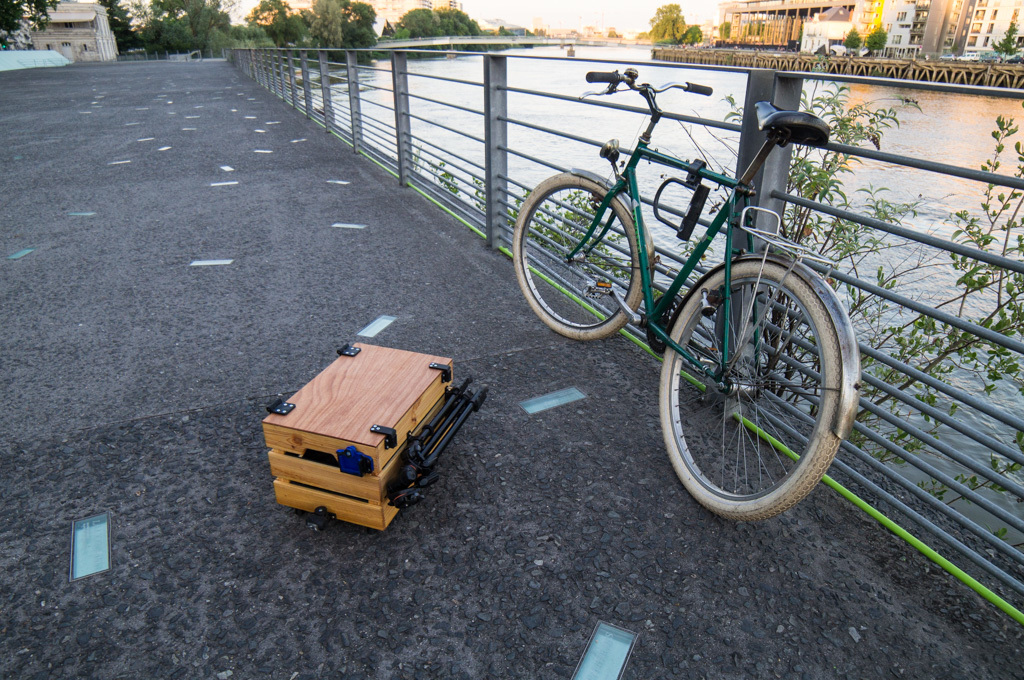 Wooden box Ikea mount for bicycle by vanson | Download free STL model ...