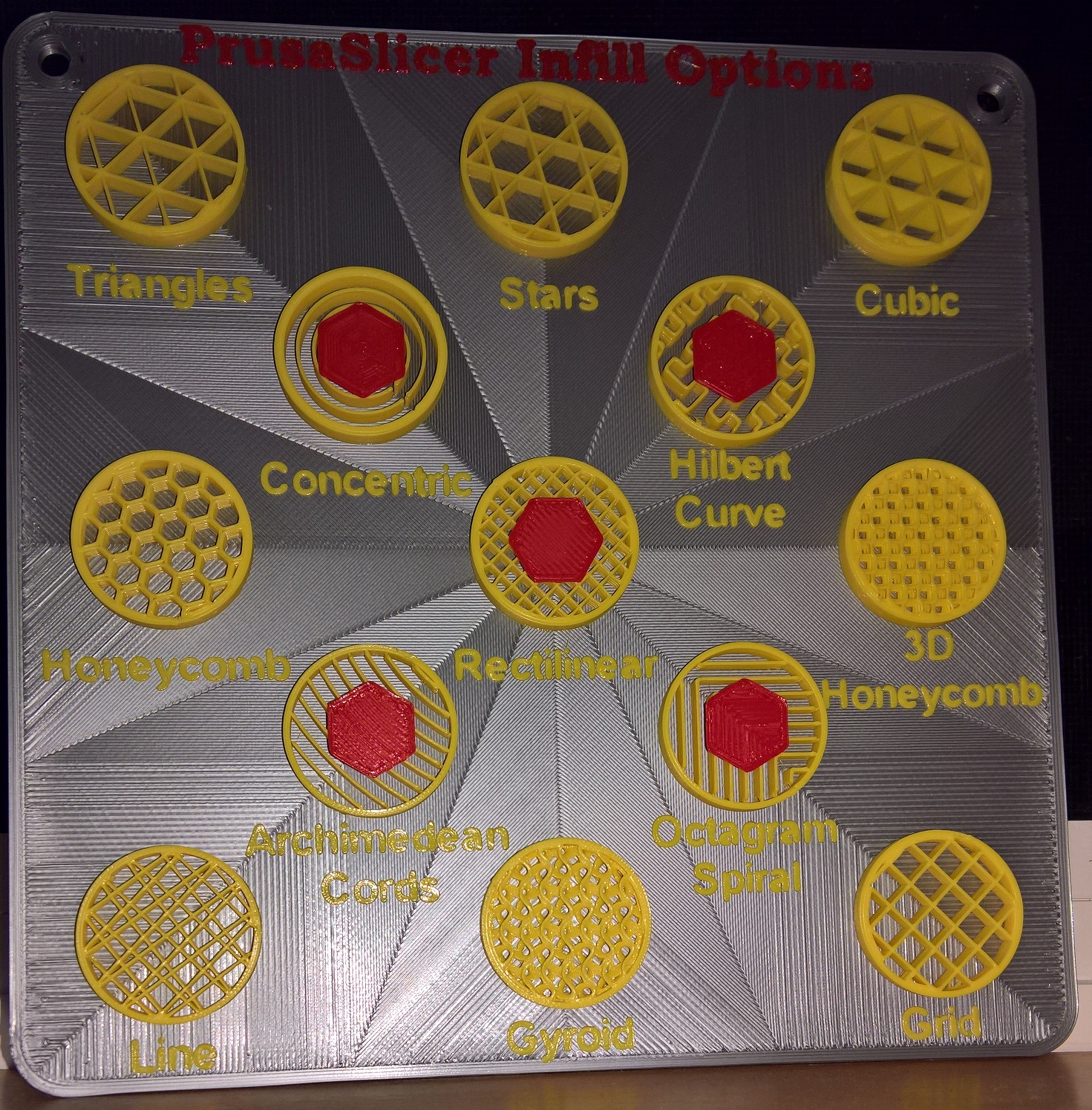 PrusaSlicer Infill Options - Test Model by Scott C. | Download free STL ...