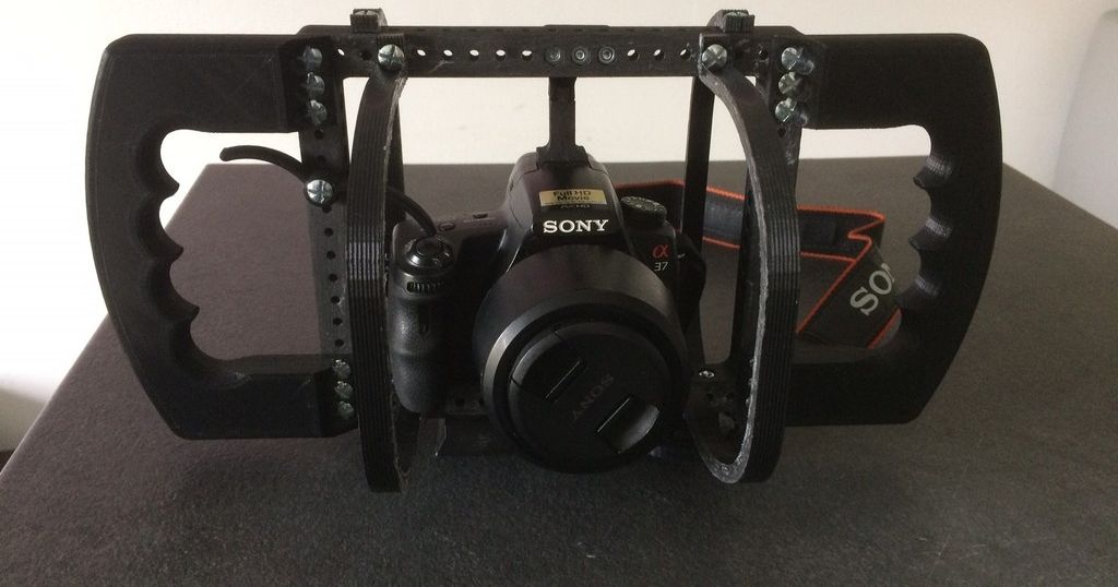 Protective cage for cage modular DSLR by vanson | Download free STL ...