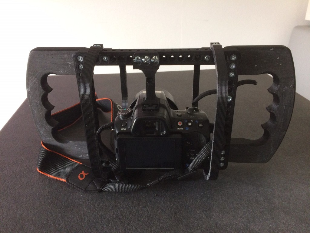 Protective cage for cage modular DSLR by vanson | Download free STL ...