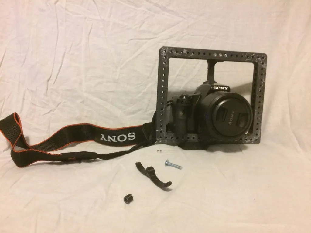 Remote button for cage modular DSLR by vanson | Download free STL model ...