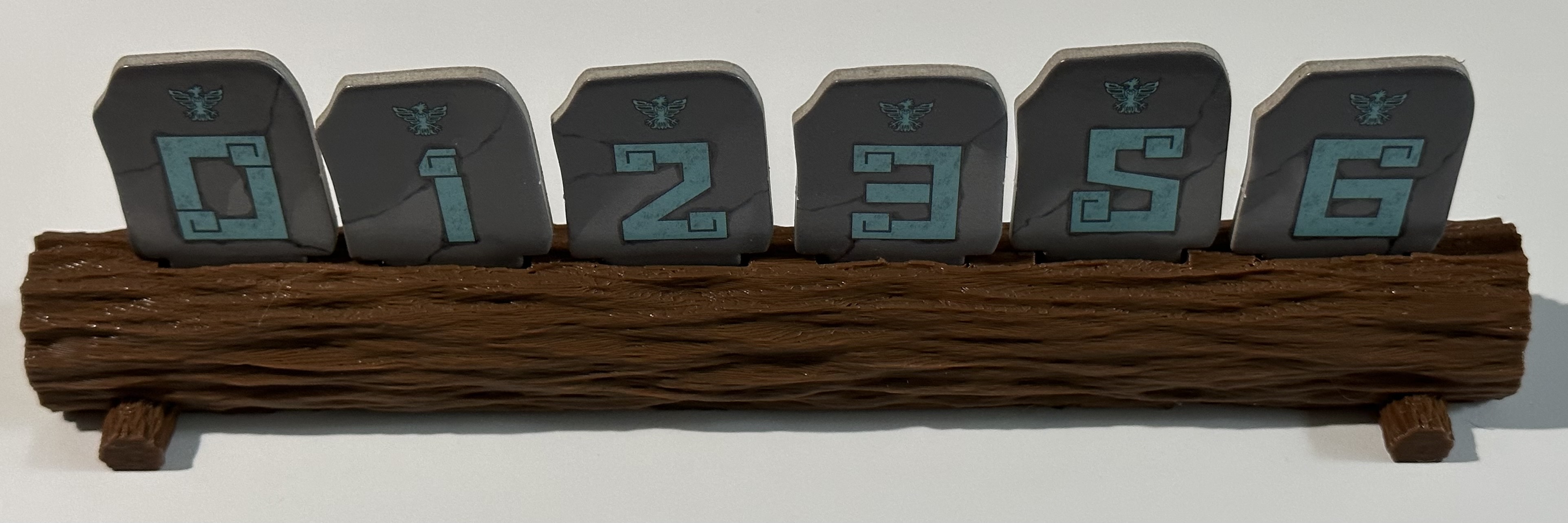 The Lost Code log stone token holder by Mscottie | Download free STL ...
