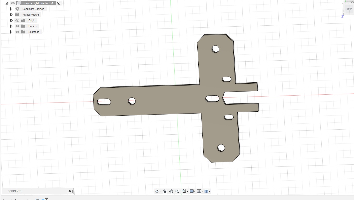 CR-10 Smart X-axis plates by criss623 | Download free STL model ...