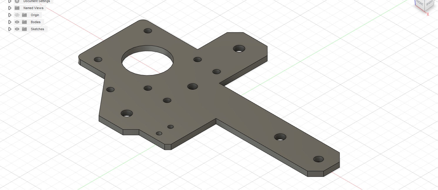 CR-10 Smart X-axis plates by criss623 | Download free STL model ...