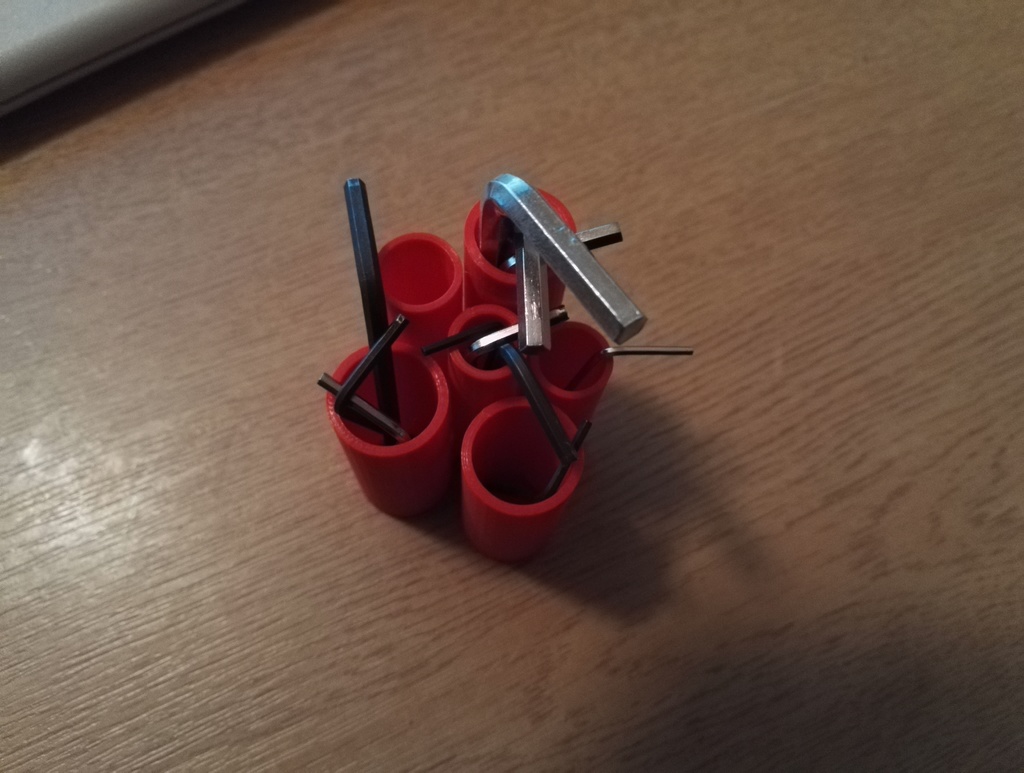 Miniature Tool and Allen Key Holder by alloria | Download free STL ...