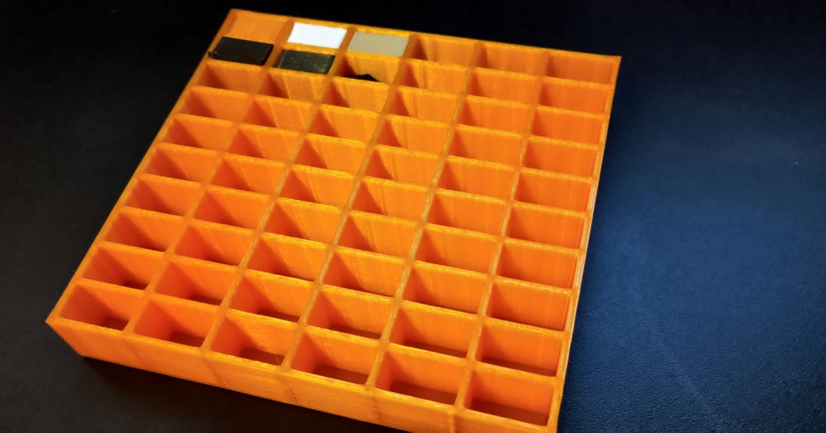 Simple 20mm Swatch-Box Shelf by Mainfoldium | Download free STL model ...