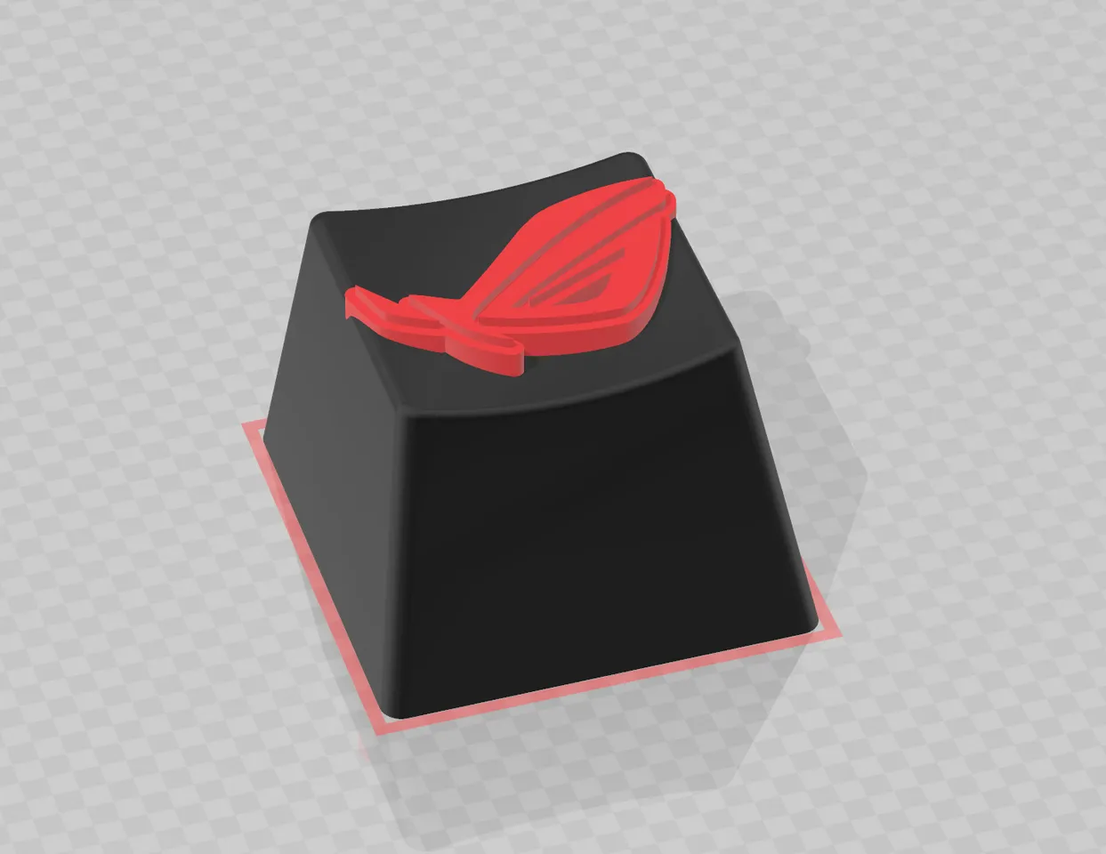 Asus ROG Keycap by MeinDing | Download free STL model | Printables.com