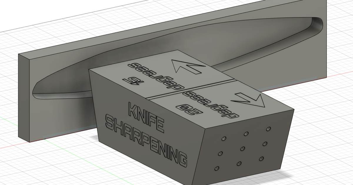 Angular knife sharpening device by DOMELL | Download free STL model ...