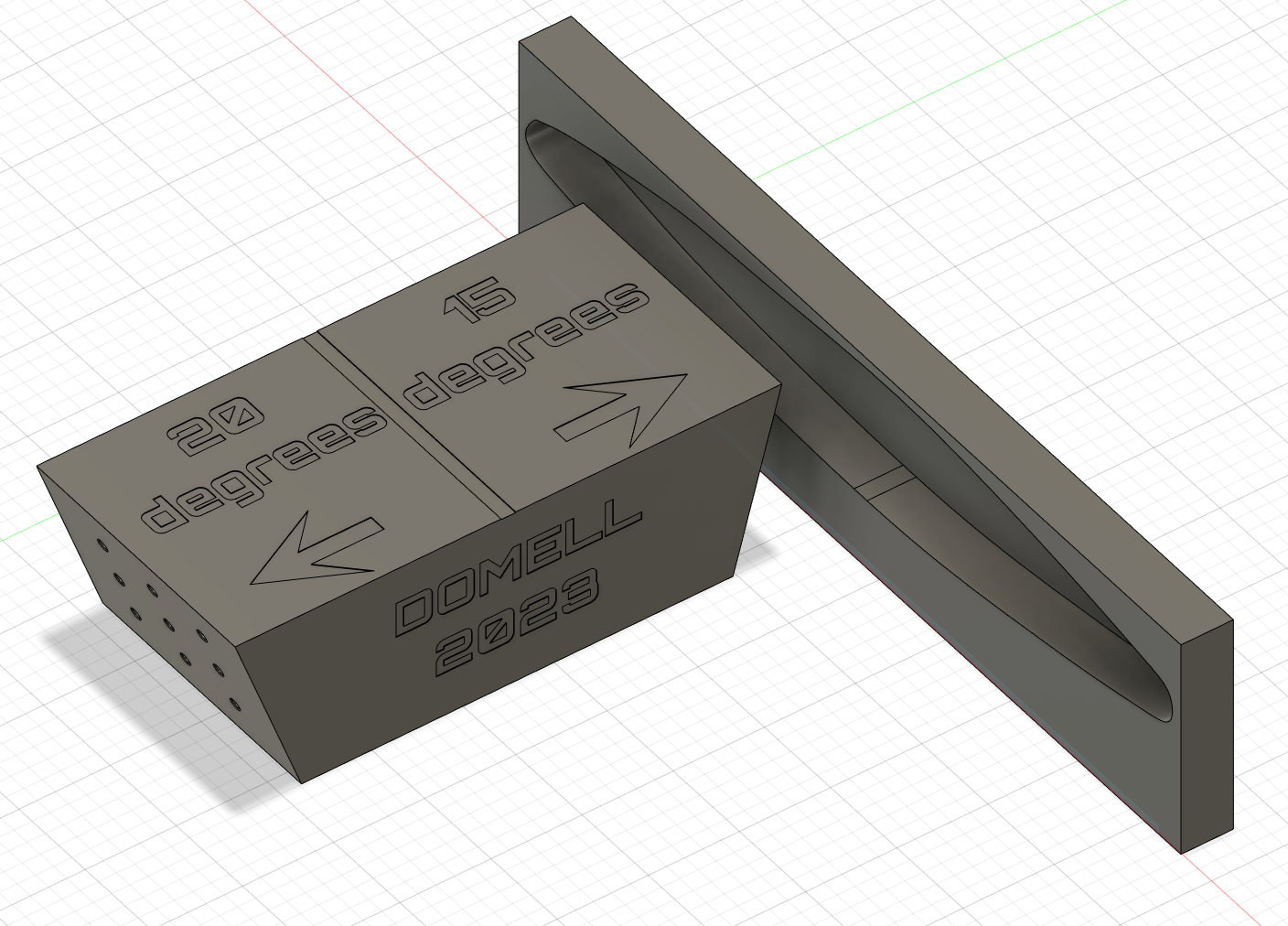 Angular knife sharpening device by DOMELL | Download free STL model | Printables.com