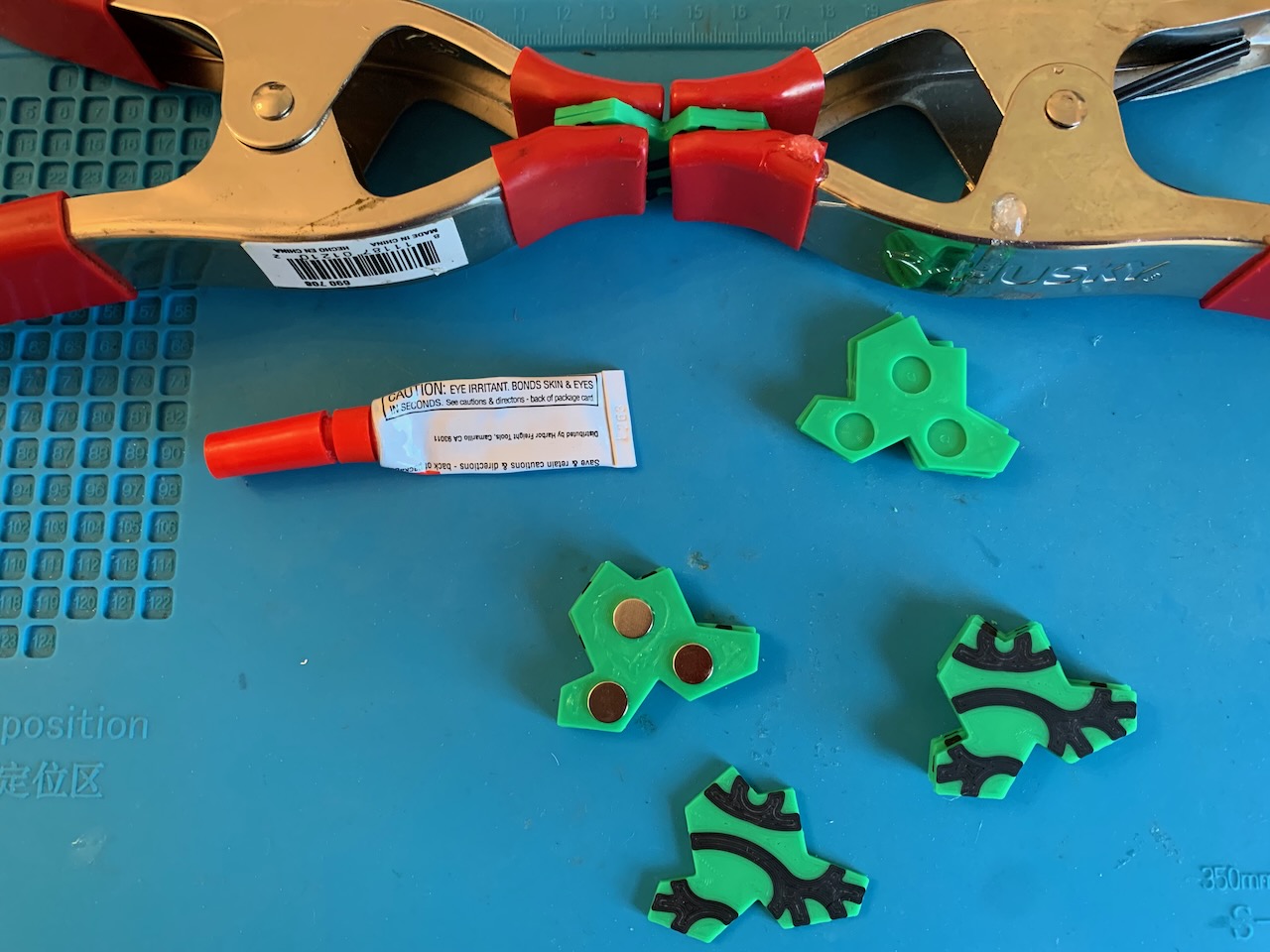 Aperiodic Monotile with Color Inlay and Magnets for Bambu Labs Printer ...